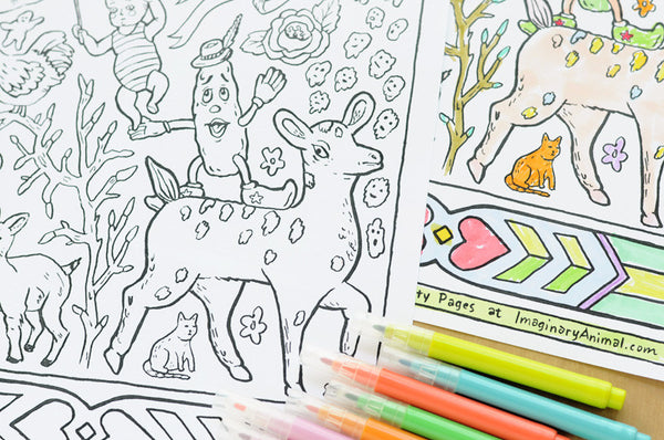 balance coloring pages